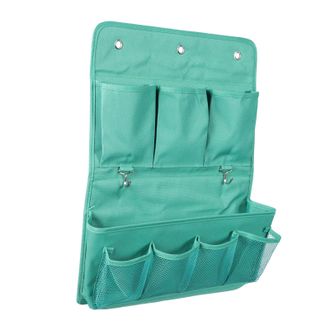 Pretyzoom SOESFOUFU Hängende Stofftasche Grün Organizer für Zuhause und Büro wasserdichte Aufbewahrungstasche zum Verstauen von Kosmetik Büchern und Kleinteilen