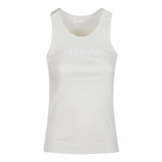Paco Rabanne Femme, Tops, Blanc, Taille: 40 FR D&eacute;bardeur &Eacute;l&eacute;gant pour Femmes