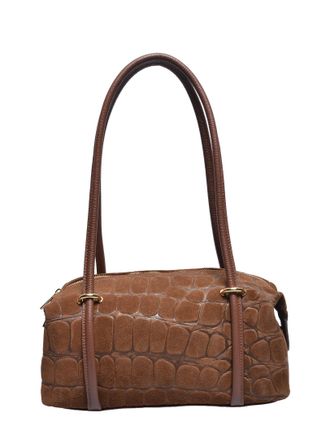 Roberta M COGNAC Rindsledertasche