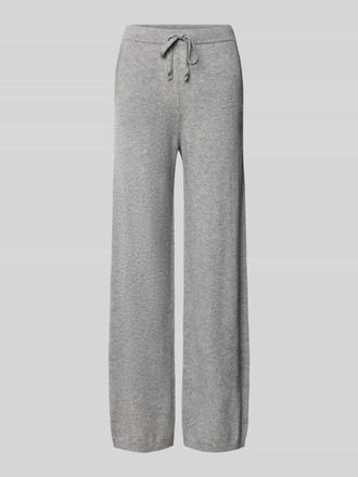 Jake*s Casual Regular Fit Weite Hose aus reinem Kaschmmir