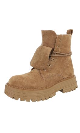 Ital-Design Schn&uuml;rstiefelette