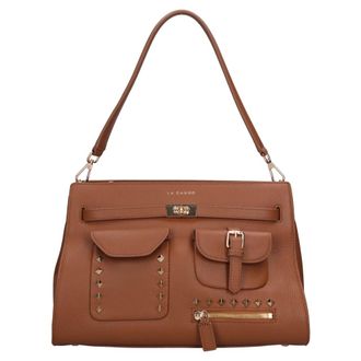 La Carrie Rock Pocket Leder Tasche - - Bags - Damen - Braun - ONE SIZE