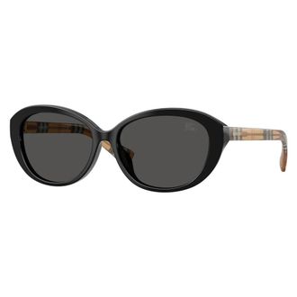 Burberry Rechteckige Cat-Eye-Sonnenbrille - - Accessories - Damen - Schwarzk - 57 MM