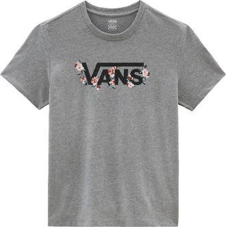 Vans Damen Rosey Vans Bff T Shirt, Grey Heather, L EU