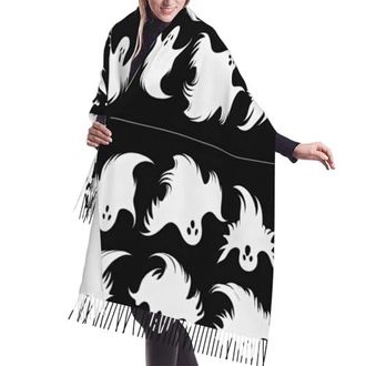 Generic Halloween Goth Femme Scarf Longue Ch&acirc;le &Eacute;l&eacute;gant &Eacute;charpe Pour Mariage Soir&eacute;e Automne Cadeau