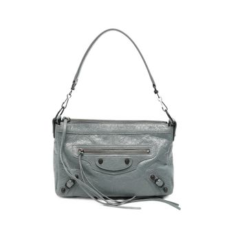 Balenciaga Small Le City Moto Shoulder Bag