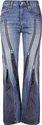 Junya Watanabe Pantalons D&eacute;contract&eacute;s - D&eacute;lav&eacute;