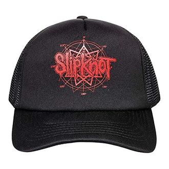 Slipknot Casquette De Baseball Band Logo Nouveau Officiel Noir Mesh Snapback Size One Size