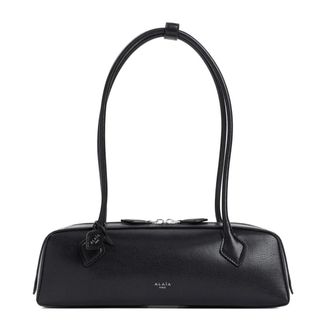 Alaia Alaia Hobo Bags - Le Teckel Black Goat Leather Shoulder Bag - Gr. unisize - in Schwarz - f&uuml;r Damen