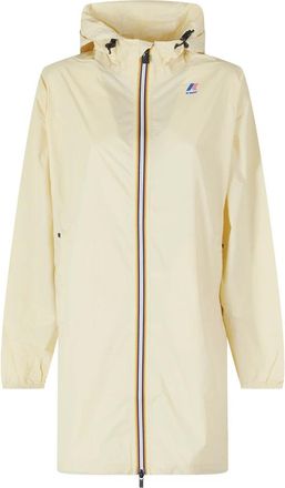 K-Way Femme, Vestes, Jaune, Taille: 38 FR Le Vrai 4.0 Eiffel East Raincoat