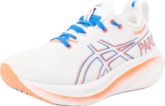 Asics Asics Damen Gel-Nimbus 26 Sneaker, Weiß Sunrise Red, 47 EU