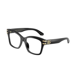 Dolce & Gabbana Eckige optische Fassung - - Accessories - Damen - Schwarzk - 54 MM