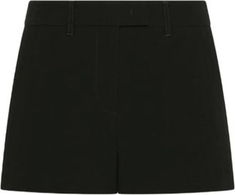 Marella Femme, Shorts, Noir, Taille: 36 FR Shorts en satin envers
