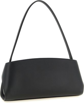 Ferragamo Hug Calfskin Leather Shoulder Bag - Black