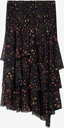 Isabel Marant Jupe Brigitte - Femme - Noir Et &Eacute;cru - Taille34 - Marant &Eacute;toile