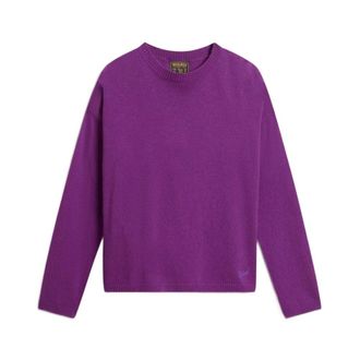 Woolrich Pull confortable - Femme - Pulls - Violet - Taille: 40 FR