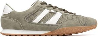 Xti Sneakers Femme Khaki - Chaussures Confortables et polyvalentes - Mode d&eacute;contract&eacute;e - Mod&egrave;le 14505801 (Taille36)