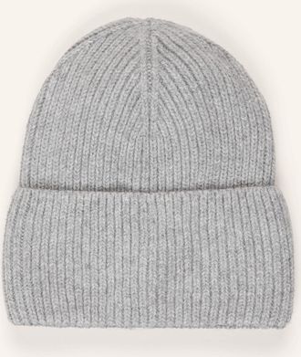 Capo Capo Mütze Mit Cashmere grau