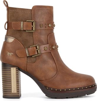 Mustang Jeans Stiefeletten Mustang 1336-512 Braun