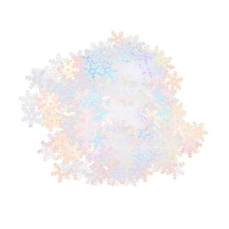 Soimiss 360 St&uuml;ck Schneeflocken Konfetti aus Papier Weihnachtsdeko f&uuml;r Zimmer Tisch Fenster Handgefertigt Vielseitig Einsetzbar f&uuml;r Party und Foto Requisite