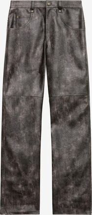 Isabel Marant Pantalon Coralea - Femme - Noir D&eacute;lav&eacute; - Taille 34 - Marant &Eacute;toile