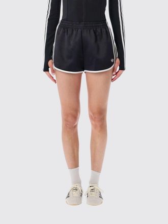 adidas Slim-Fit-Shorts aus schwarzem Stretch-Funktionsstoff