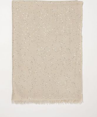 Brunello Cucinelli &Eacute;charpe BRUNELLO CUCINELLI Femme couleur Beige