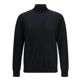 Giorgio Armani Pullover aus reinem Kaschmir - - Knitwear - Herren - Schwarzk - M