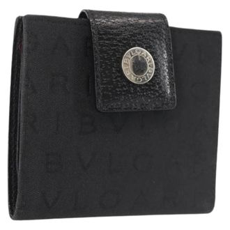Bulgari Pre-owned Toile petite-maroquinerie - Femme - Pre-owned - Noir - Taille: ONE Size