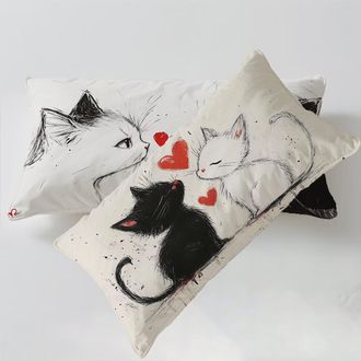 Generic Kopfkissenbezug Beige Kissenbezug 70x90cm Rotwein Kissenbez&uuml;ge Leinen Dekokissen Kissenbez&uuml;ge Cushion Cover Weich und Bequem Unsichtbarer Rei&szlig;verschlu