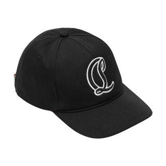 Christian Louboutin Homme, Accessoires, Noir, Taille: S Mooncrest Ivy AC Cap