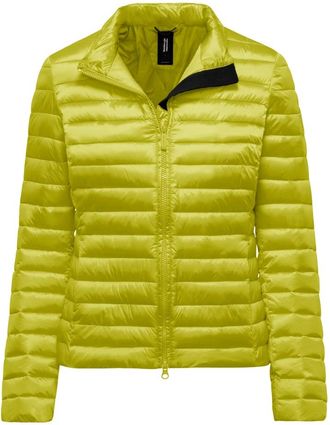 Bomboogie Femme, Vestes, Jaune, Taille: 38 FR Veste brillante en nylon avec rembourrage synth&eacute;tique