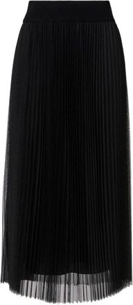 Fabiana Filippi Femme, Jupes, Noir, Taille: 36 FR Jupe Longue en Tulle