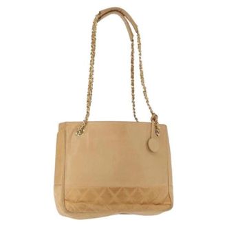 Chanel Pre-owned Leder chanel-taschen - - Pre-owned - Damen - Beige - ONE SIZE