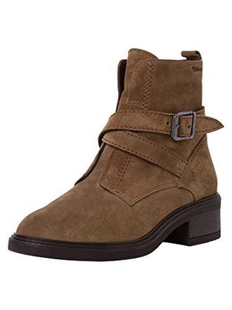 Tamaris Femme Damen 1-1-25469 Bottine, Tobacco Suede, 38 EU