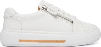 Clarks Sneakers Clarks Hollyrose Zip 26185917 Wei&szlig;