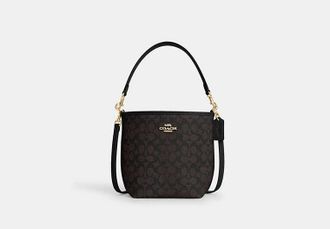 Coach City Beuteltasche aus Signature-Canvas