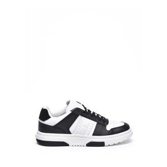 Tommy Jeans Homme, Chaussures, Blanc, Taille: 46 EU Leather Cupsole