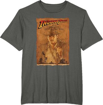 Disney Lucasfilm Indiana Jones Raiders of the Lost Ark Poster Art T-Shirt