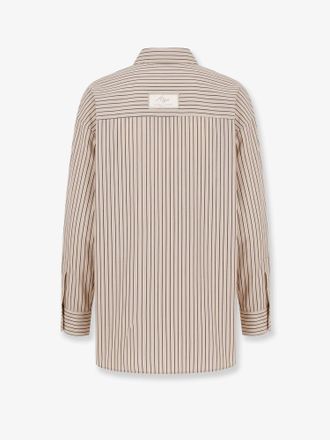 Alysi Womens Shirt Lyocell-Silk Beige