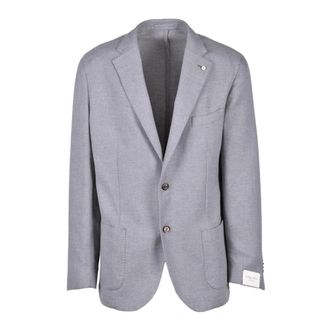 L.B.M. 1911 L.b.m. 1911, Homme, Vestes, Gris, Taille: L Veste Coton Style 1911