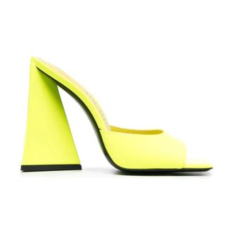 The Attico Gelbe High Heel Mules - - Shoes - Damen - Gelb - 37 EU