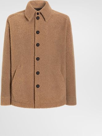 Dolce & Gabbana Lammfelljacke Aus Nappa-lammfell - Mann M&auml;ntel Und Jacken Braun 48