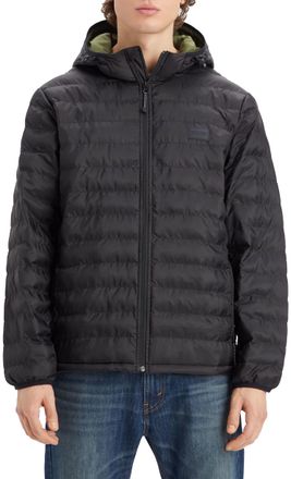 Levi's Herren Pierce Packable Jacke, Jet Black, XS
