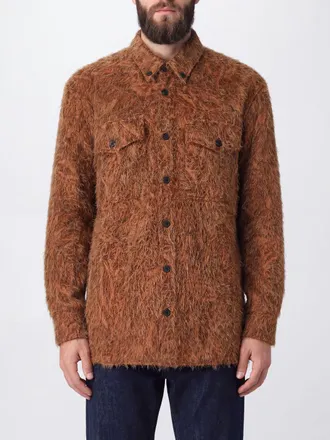 Dries Van Noten Hemdjacke aus Baumwollmix mit Paisley-Muster