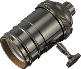 OSALADI E27 Vintage Lampenfassung Retro Pendelleuchte Aus Aluminium Hitzebeständig Installieren Für Selbstgemacht Beleuchtungsprojekte Antikes Design Kompatib