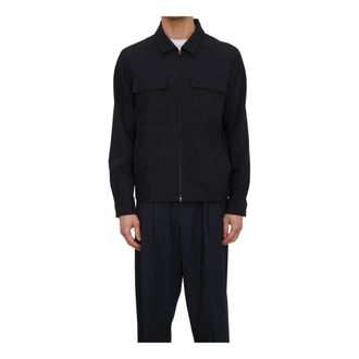 Antony Morato Homme, Vestes, Bleu, Taille: XL Camicia Manica Lunga