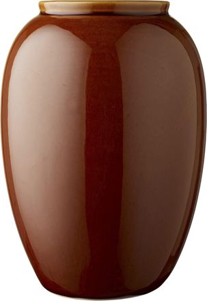 Bitz Vase 25 cm Amber