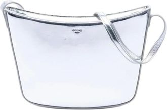 Celine Sac bandouli&egrave;re Croque Pre-owned - Femme - Pre-owned - Gris - Taille: ONE Size