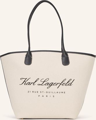 Karl Lagerfeld Strandtasche beige